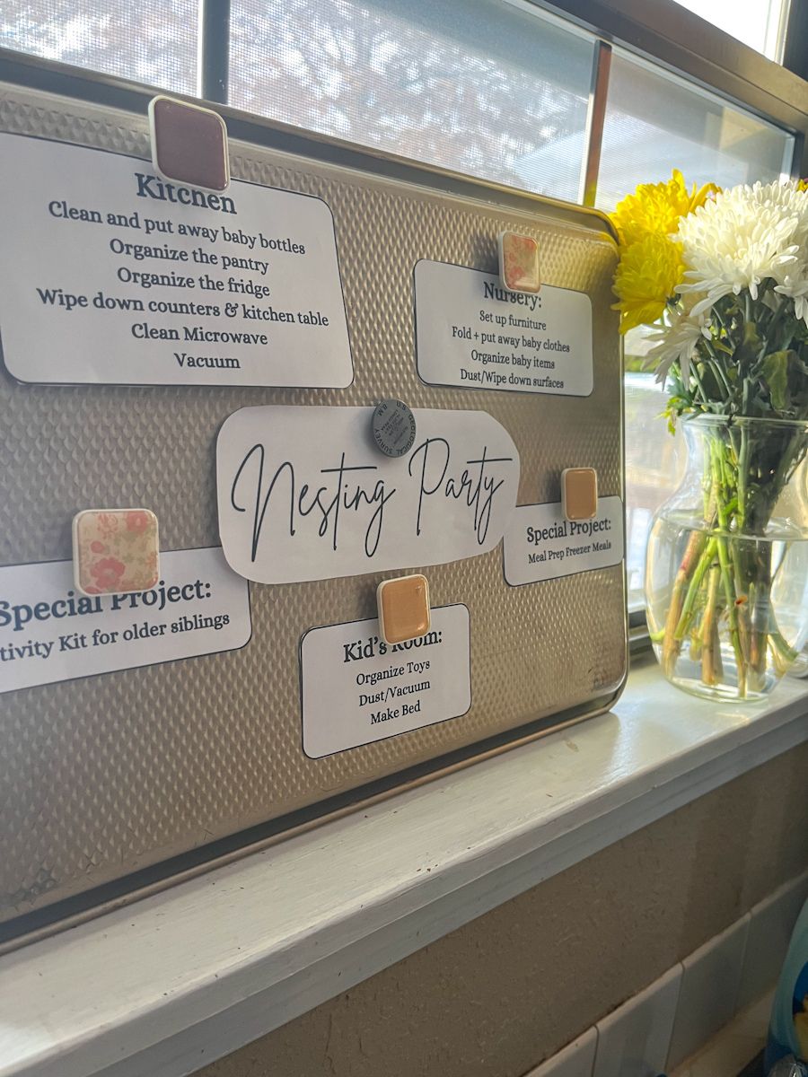 How to Throw a Nesting Party: The Ultimate Guide - Our Slice of Home