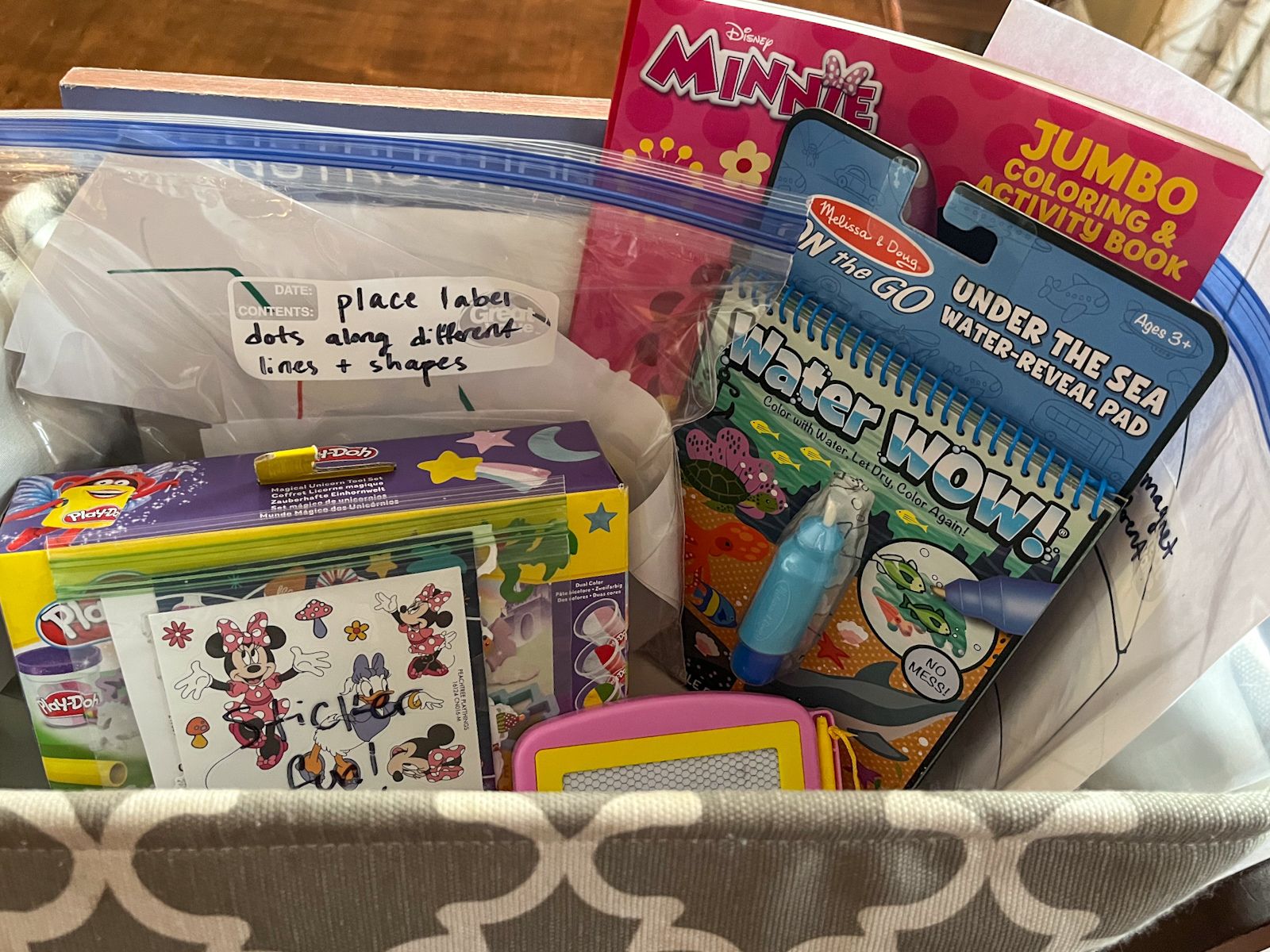 Sibling Activity Baskets: Crafting Fun at Your Nesting Party - Our ...